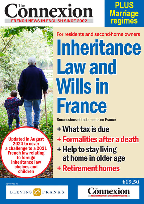 Inheritance Law and Wills in France (Digital) – Connexion France Store